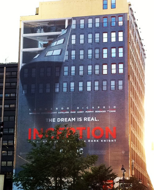 Check Out These Crazy Building Ads for Inception