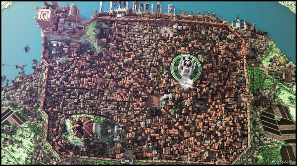 Kings’ Landing From “Game of Thrones” Recreated In Detail on Minecraft