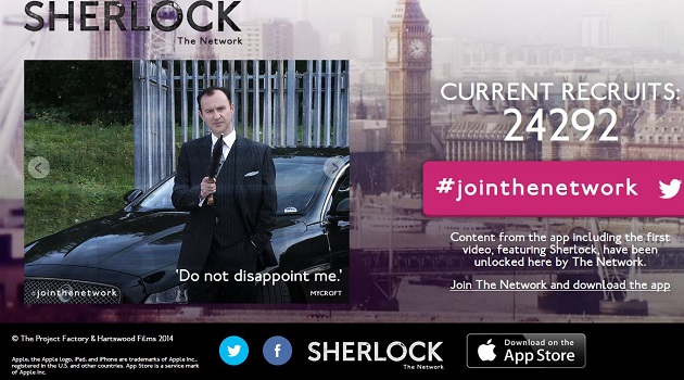 Sherlock: The Network App Invites Fans To Help Solve Cases
