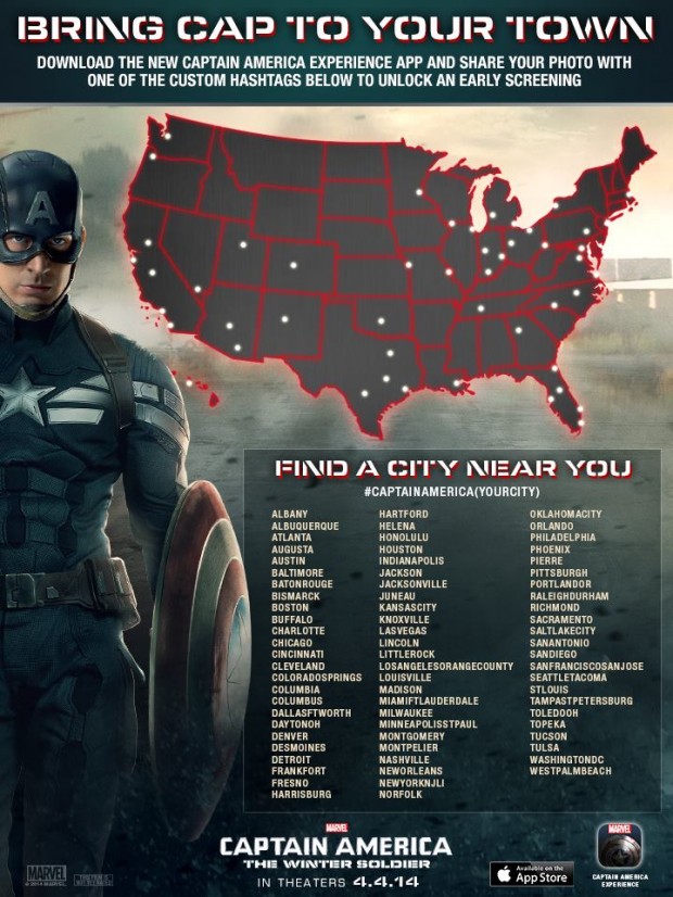 See “Captain America: Winter Soldier” Before Anyone Else Using The ...